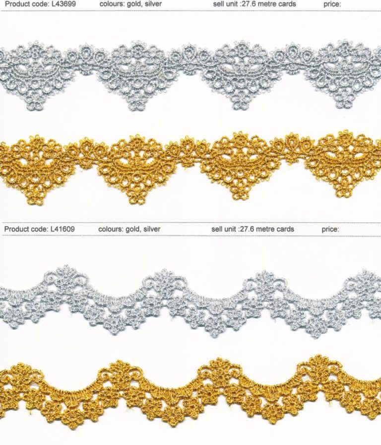 New! Metallic Trims | E&M Greenfield