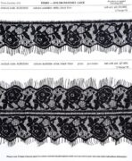 Nylon Raschel Lace - Trim card 273 | E&M Greenfield