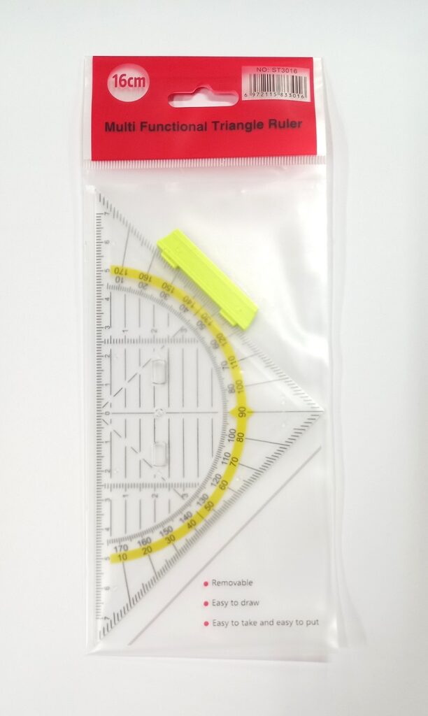 Triangle Ruler - 16cm | E&M Greenfield